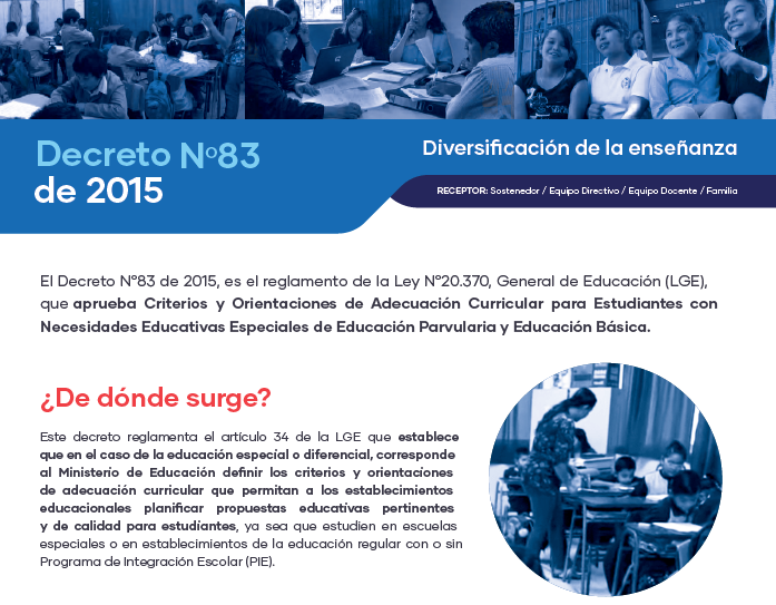 Decreto N° 83 ¿De dónde surge? | educarchile Decreto N° 83 ¿De dónde surge? | educarchile